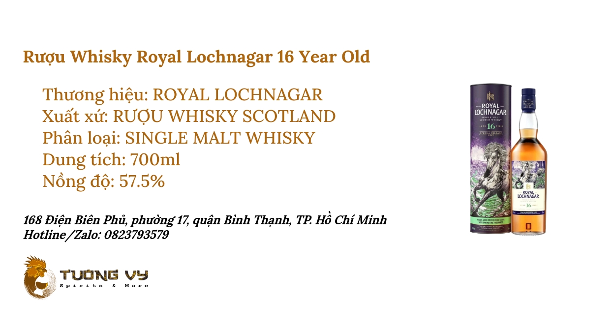 Rượu Whisky Royal Lochnagar 16 Year Old
