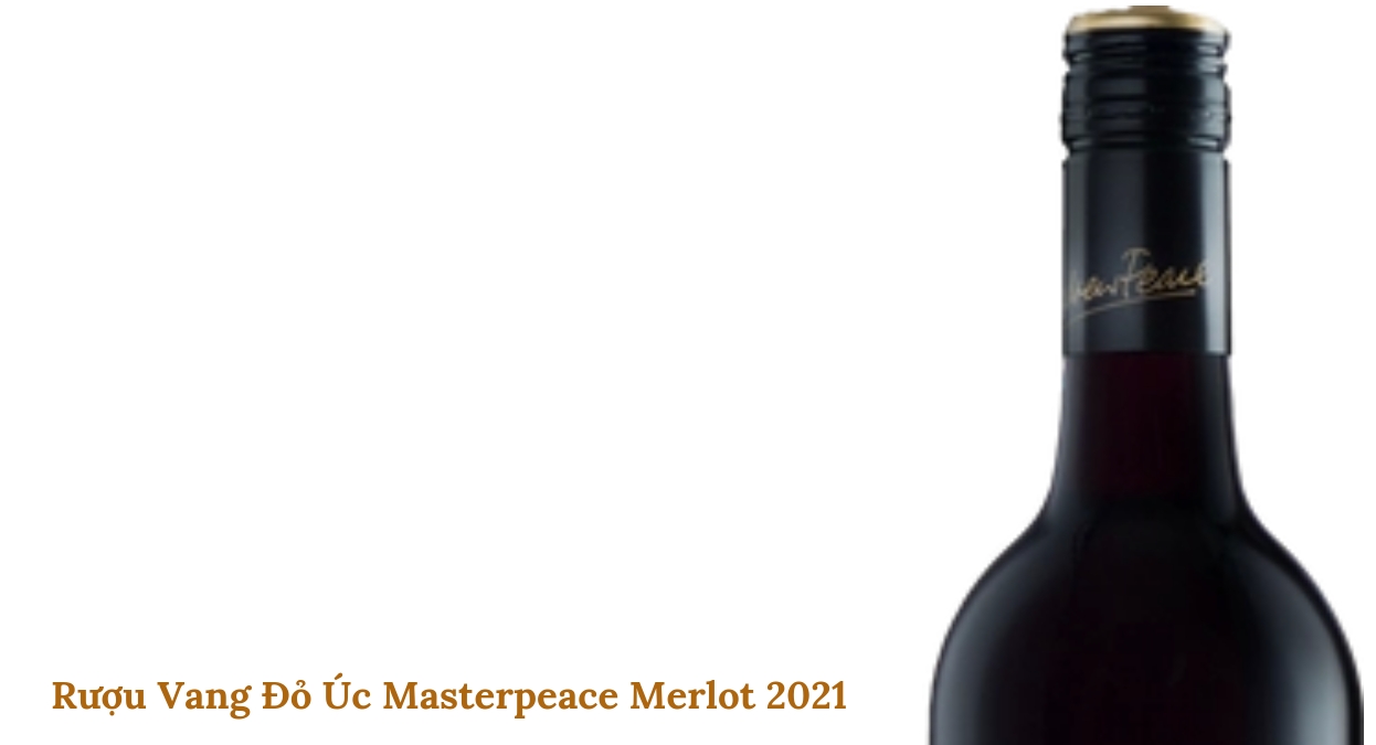 Rượu Vang Đỏ Úc Masterpeace Merlot 2021