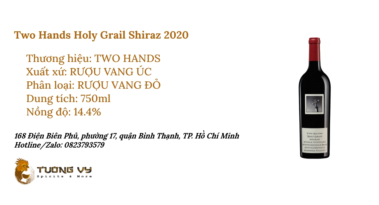 Two Hands Holy Grail Shiraz 2020