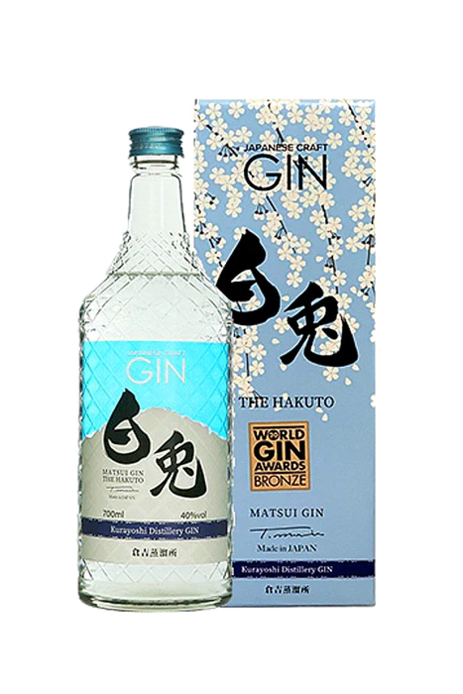 Rượu Gin Nhật The Hakuto