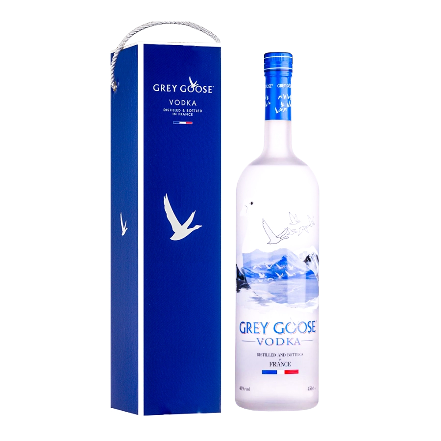 Rượu Vodka Pháp Grey Goose Vodka 4500ml