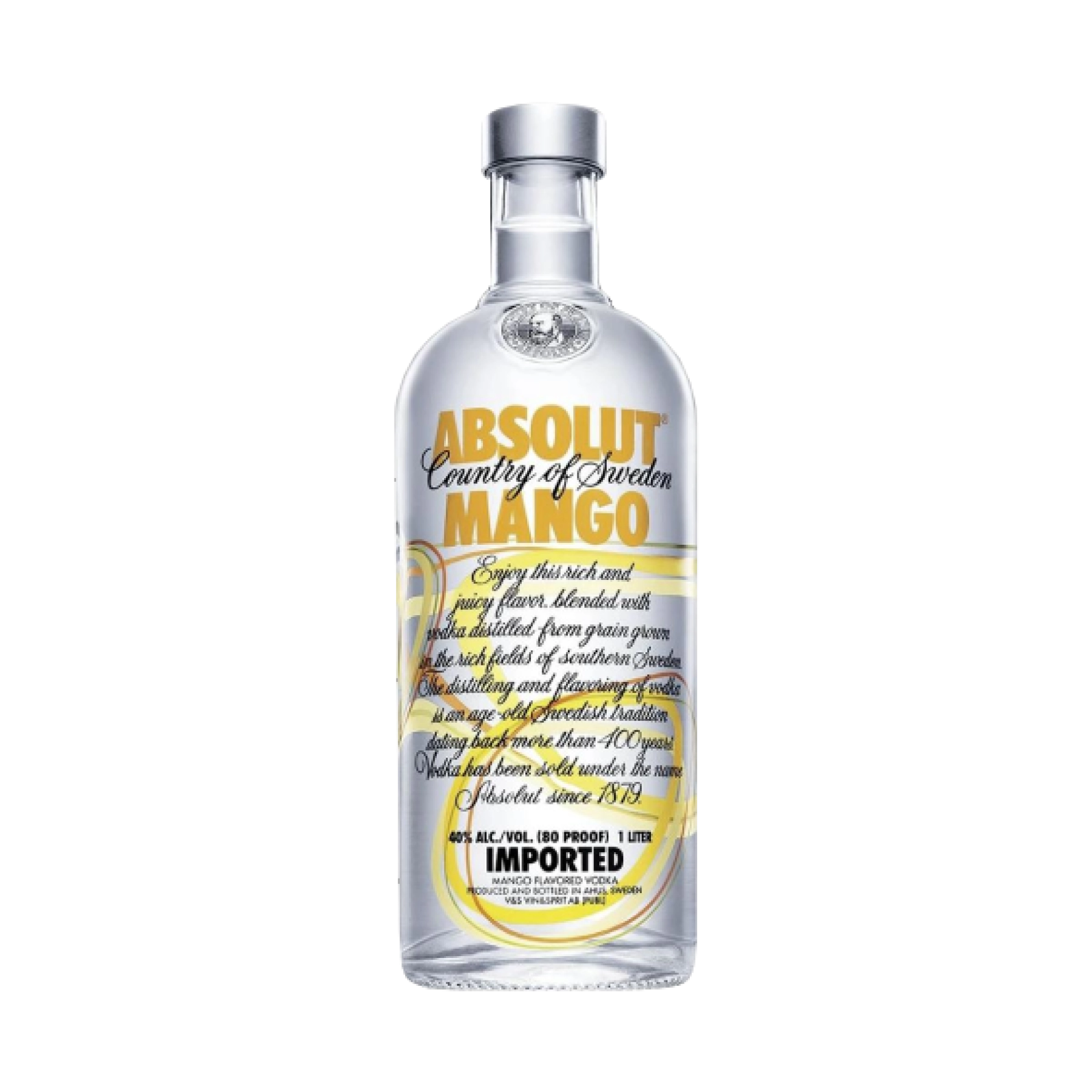 Rượu Vodka Thụy Điển Absolut Vodka Mango