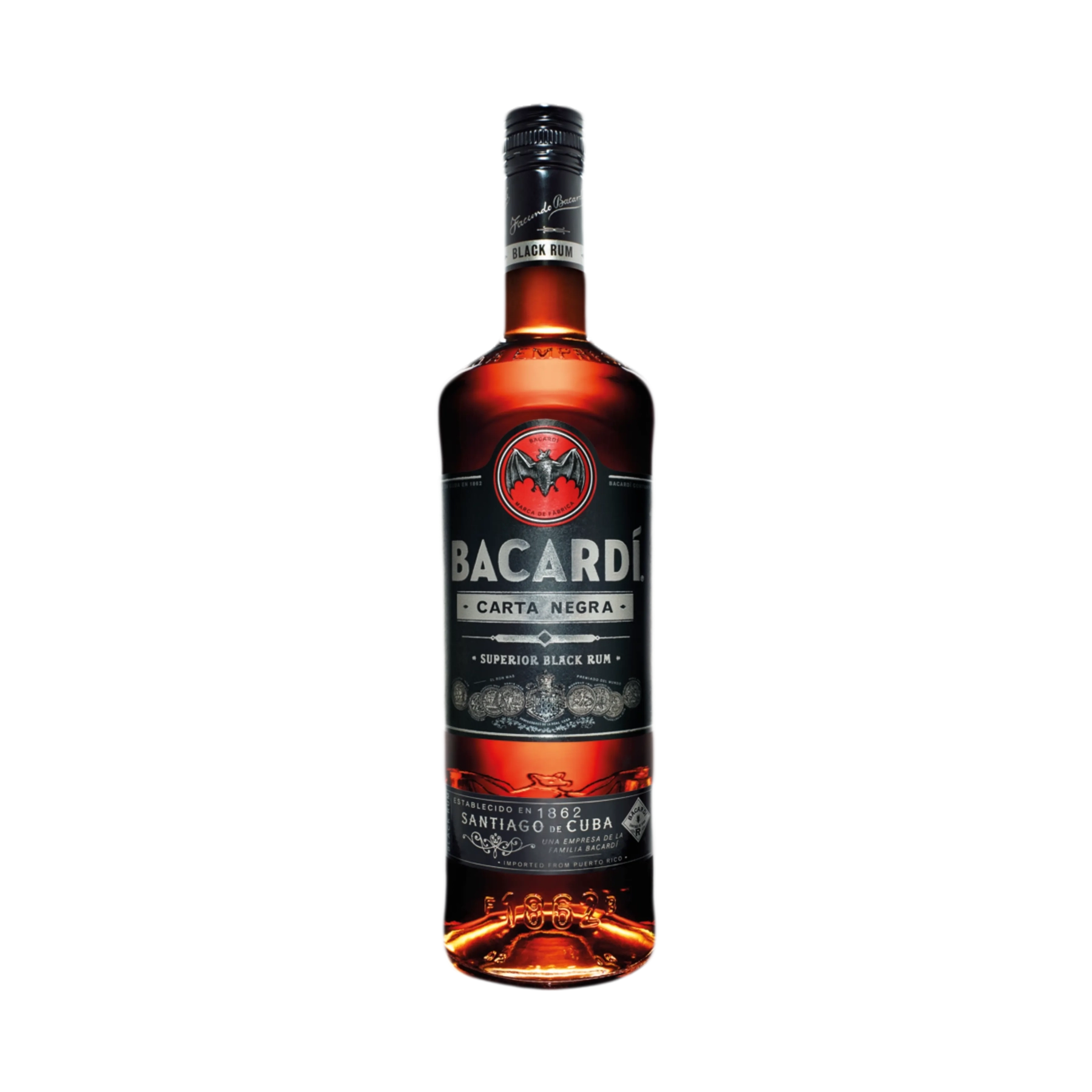 Rượu Rum Cuba Bacardi Carta Negra Dark Rum