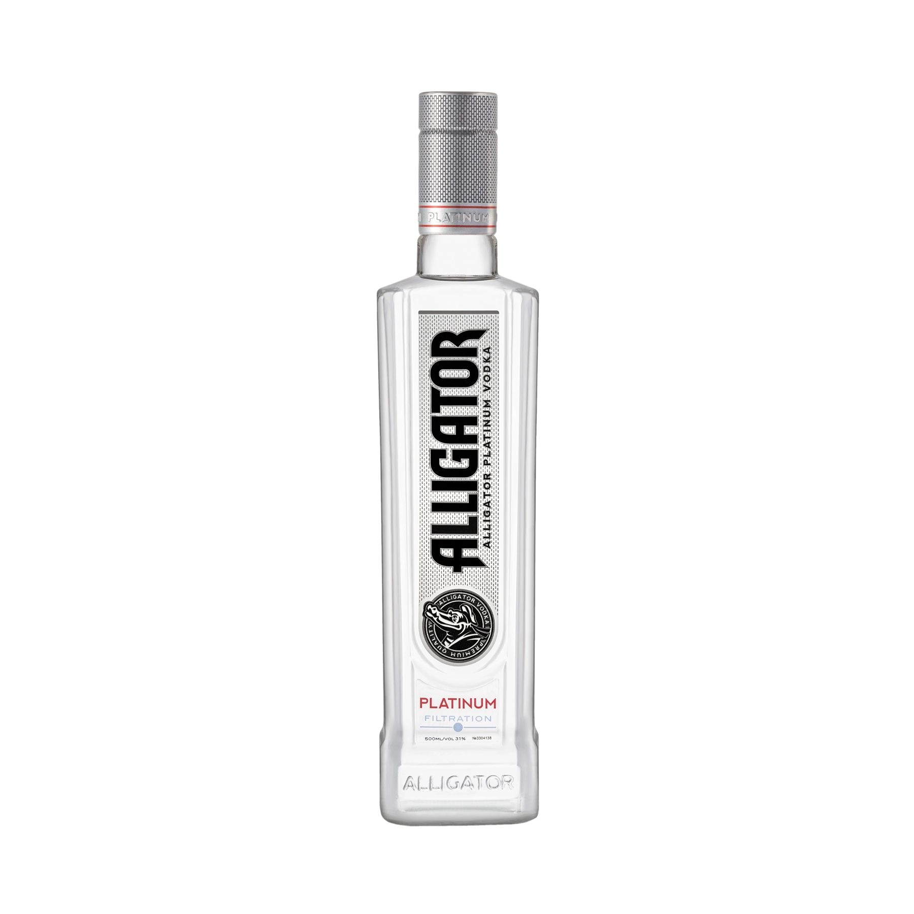 Rượu Vodka Nga Alligator Platinum Vodka Cá Sấu
