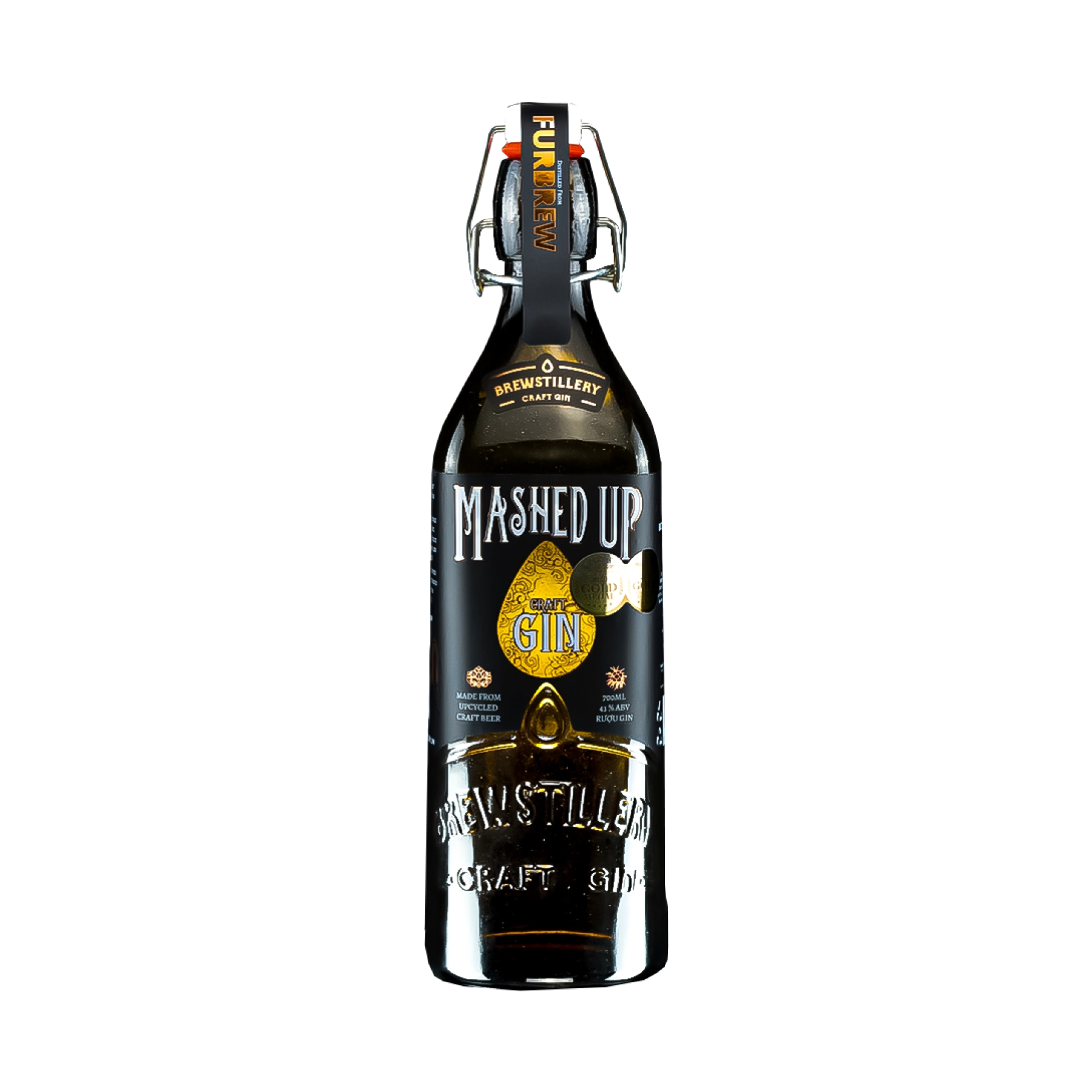 Rượu Gin Việt Nam Brewstillery Mashed Up Gin Heart of Darkness