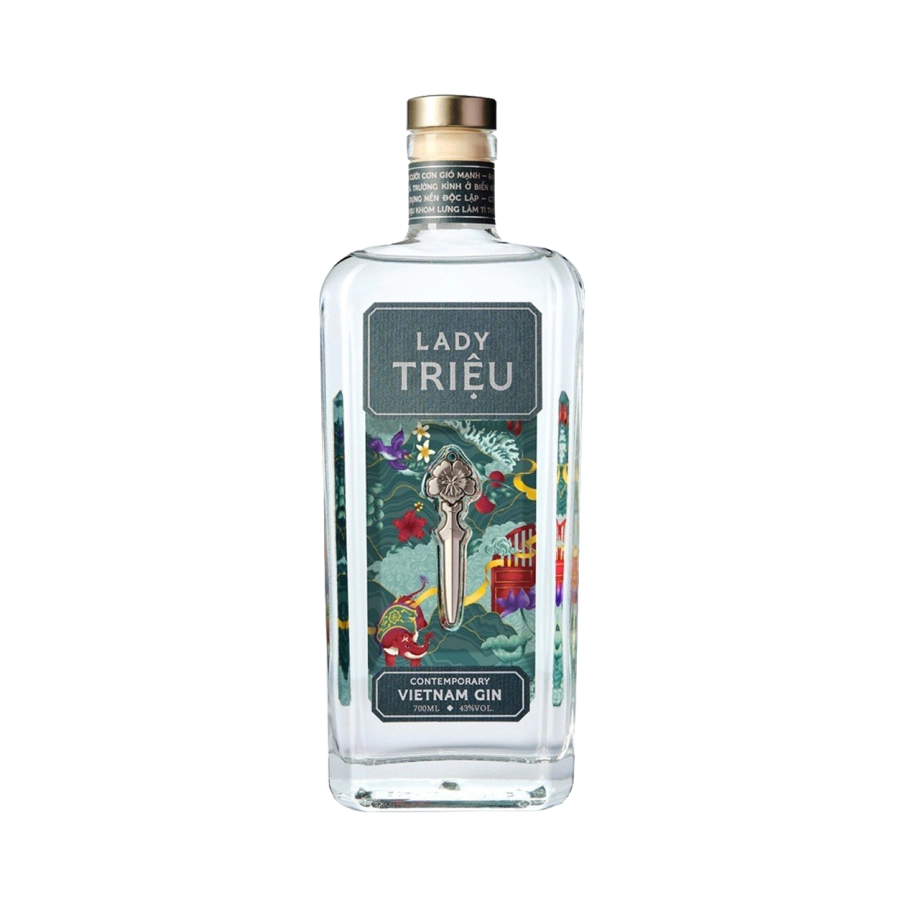 Rượu Gin Lady Triệu - Contemporary Vietnam Gin Chính Hãng | Rượu Tường Vy