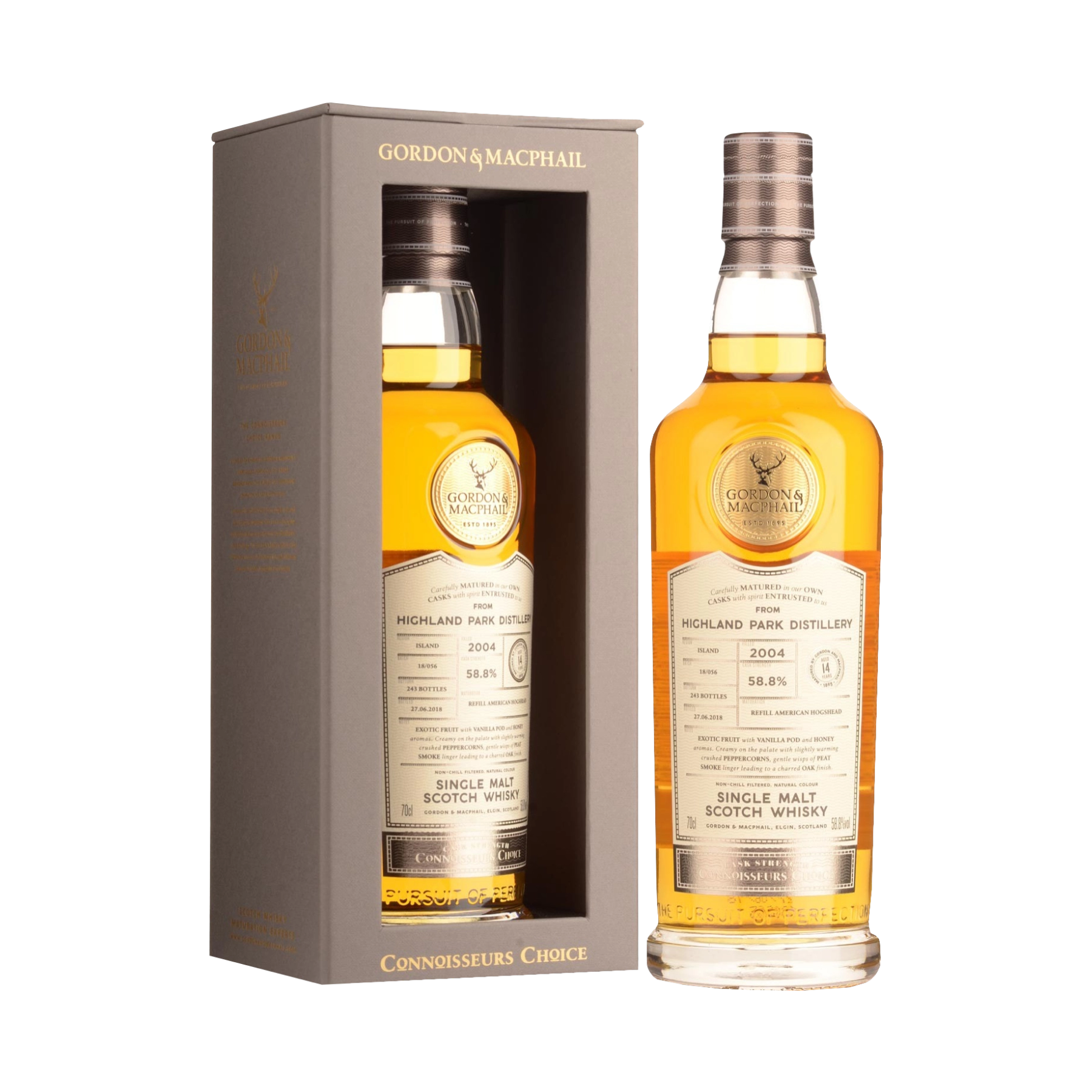 Rượu Whisky Highland Park 15 Year Old Gordon & Macphail 2004