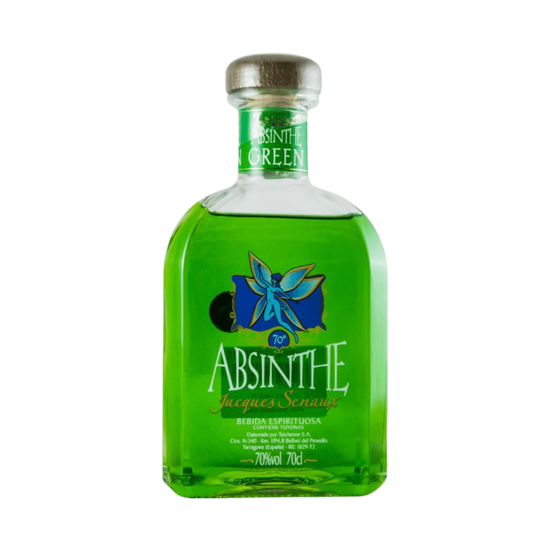 Rượu Liqueur Tây Ban Nha Absinthe Jacques Senaux Green