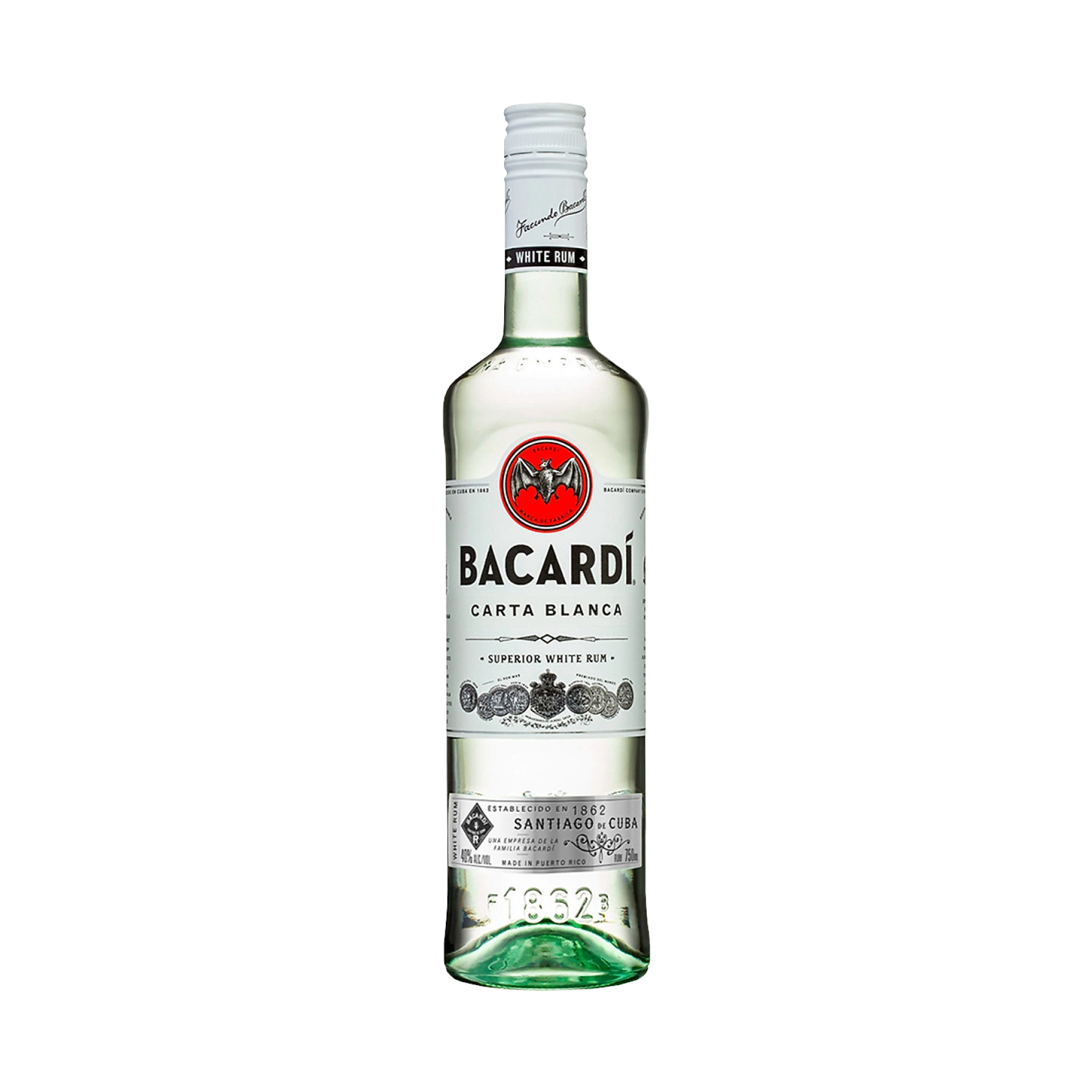 Rượu Rum Bacardi Carta Blanca 1000ml
