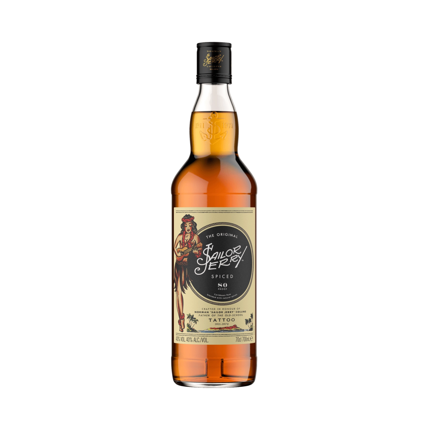 Rượu Rum Mỹ Sailor Jerry Spiced Rum 1000ml