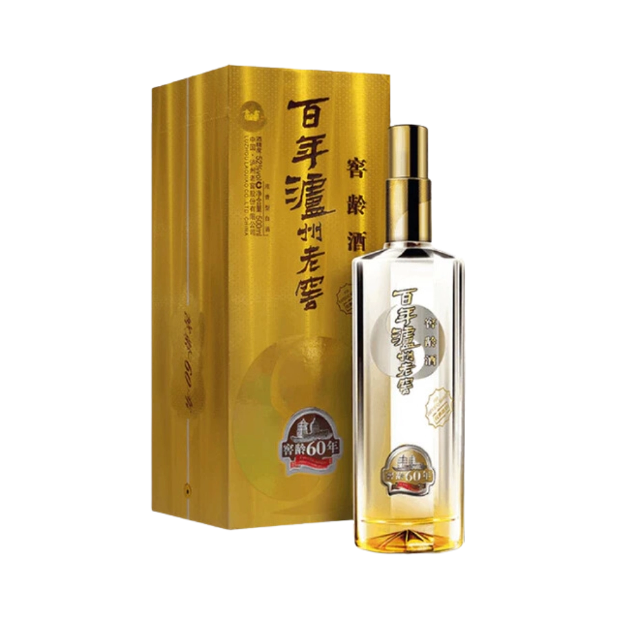 Lô Châu Lão Kiệu Bách Niên 52%/ 百年泸州老窖 窖龄60年/ Bainian Luzhoulaojiao ...