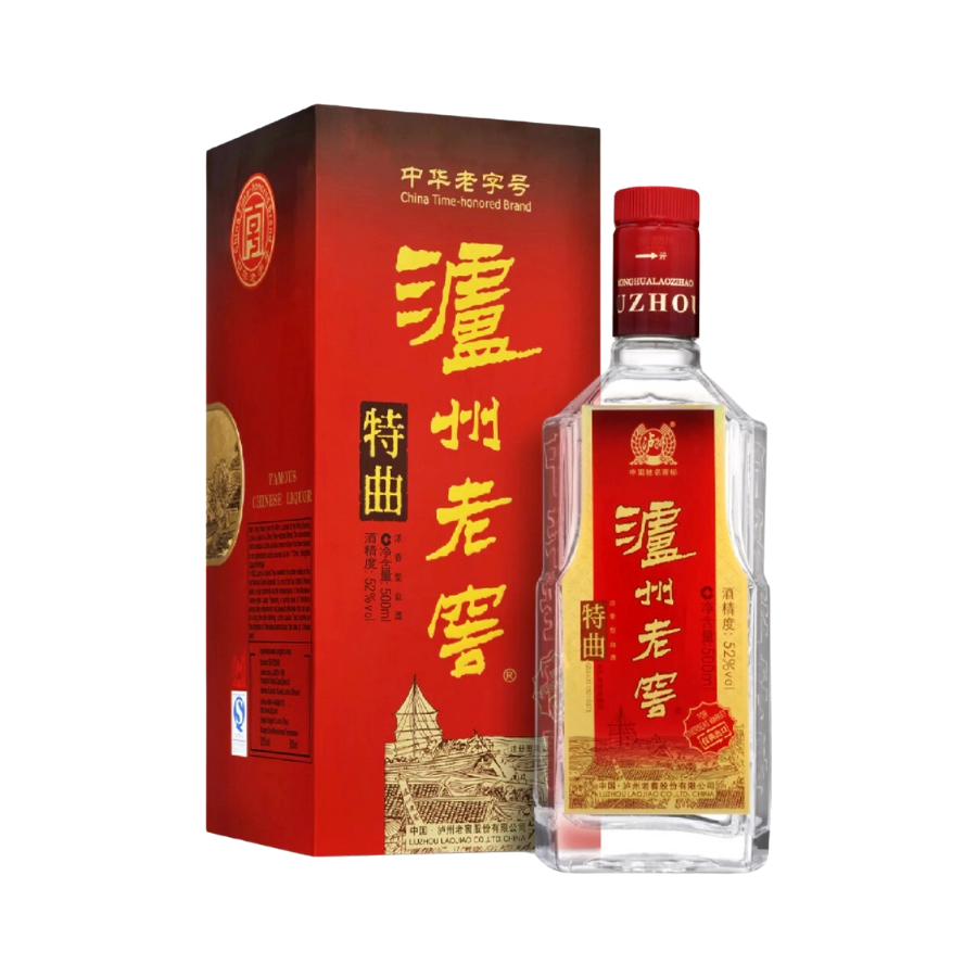 Rượu Lô Châu Lão Kiệu Đặc Khúc 52%/ Luzhou Laojiao Tequ
